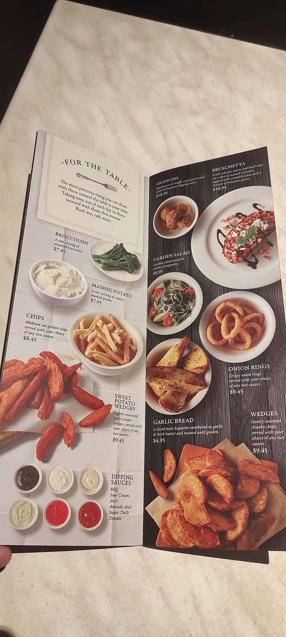 Menu at Dôme Café cafe, Byford