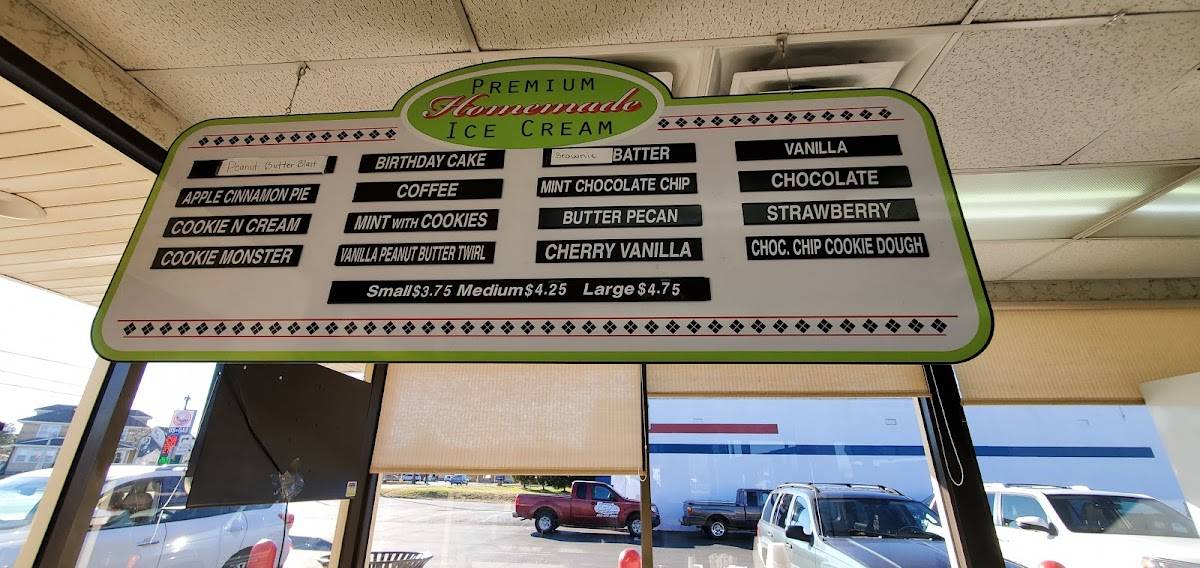 Carta de Don & Bert's Custard Stand, Paulsboro