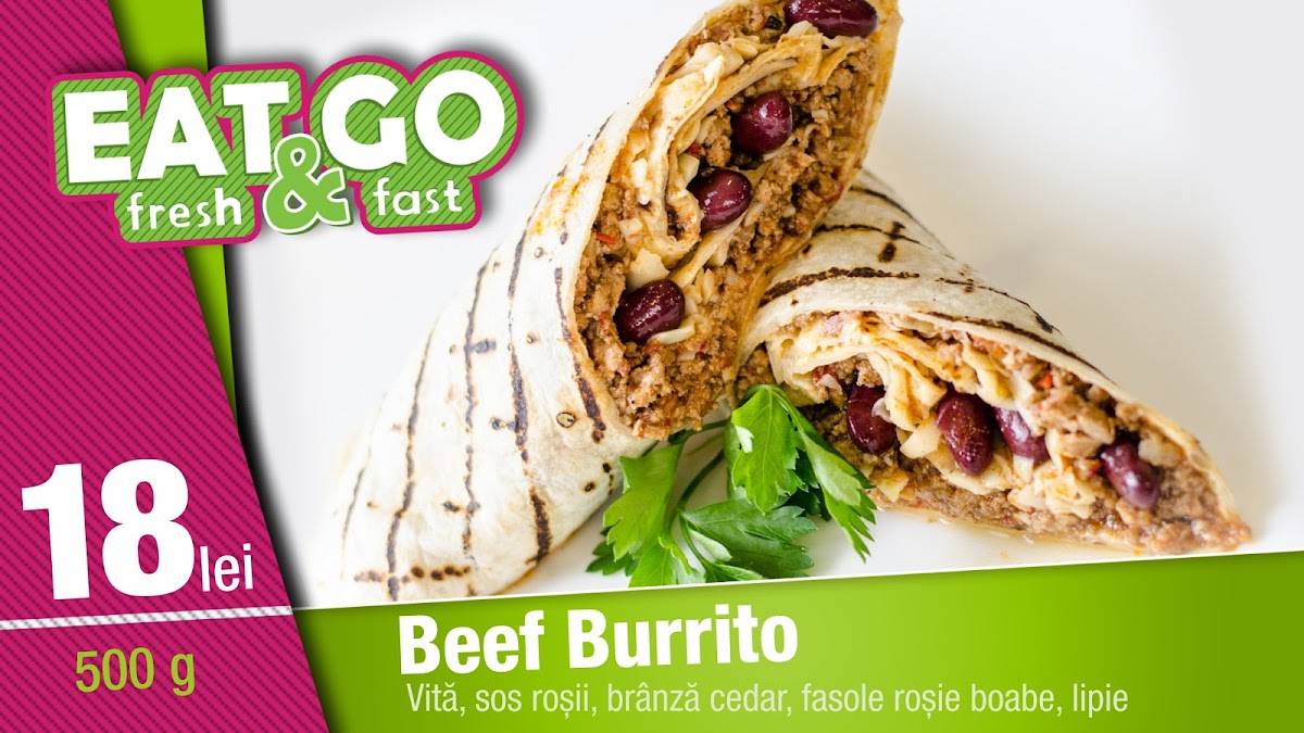 Speisekarte von Eat&Go, Bukarest
