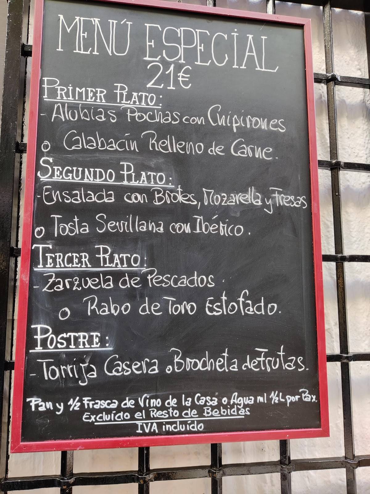 Carta del restaurante El Lacón, Madrid, Calle del Manuel Fernández y ...