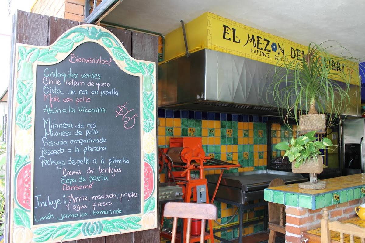 Carta del restaurante El Mezon del Colibrí, Cancún