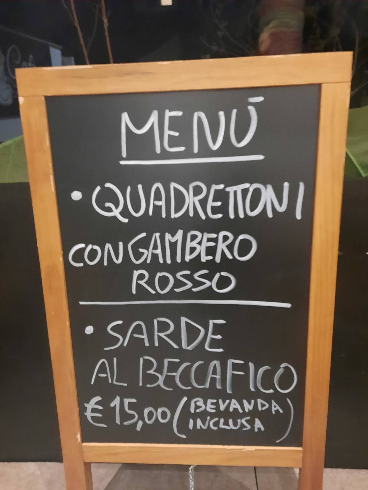 Menu da Etna Cafè ristorante, Sovico