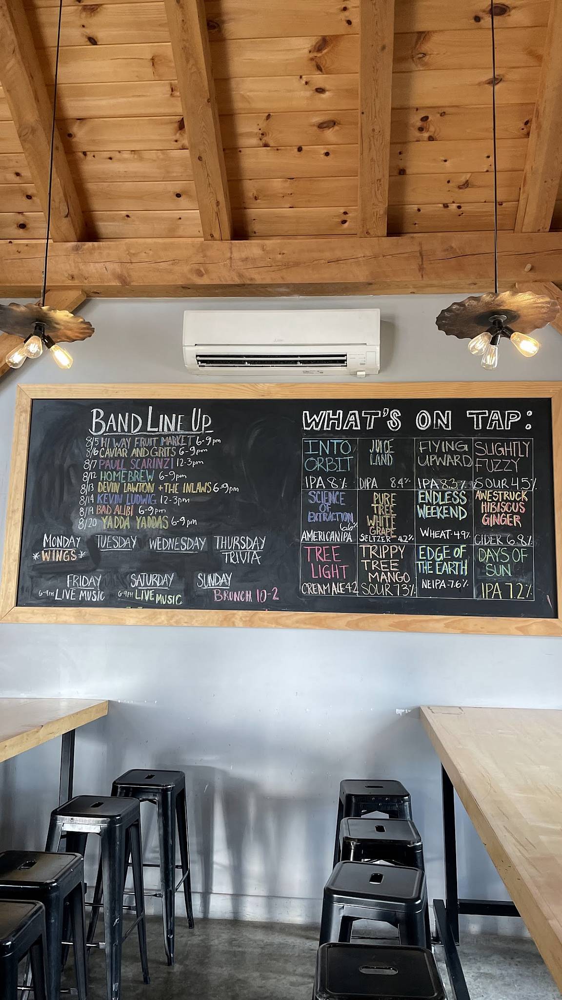 Menu at Farm by Beer Tree Brew restaurant, Port Crane