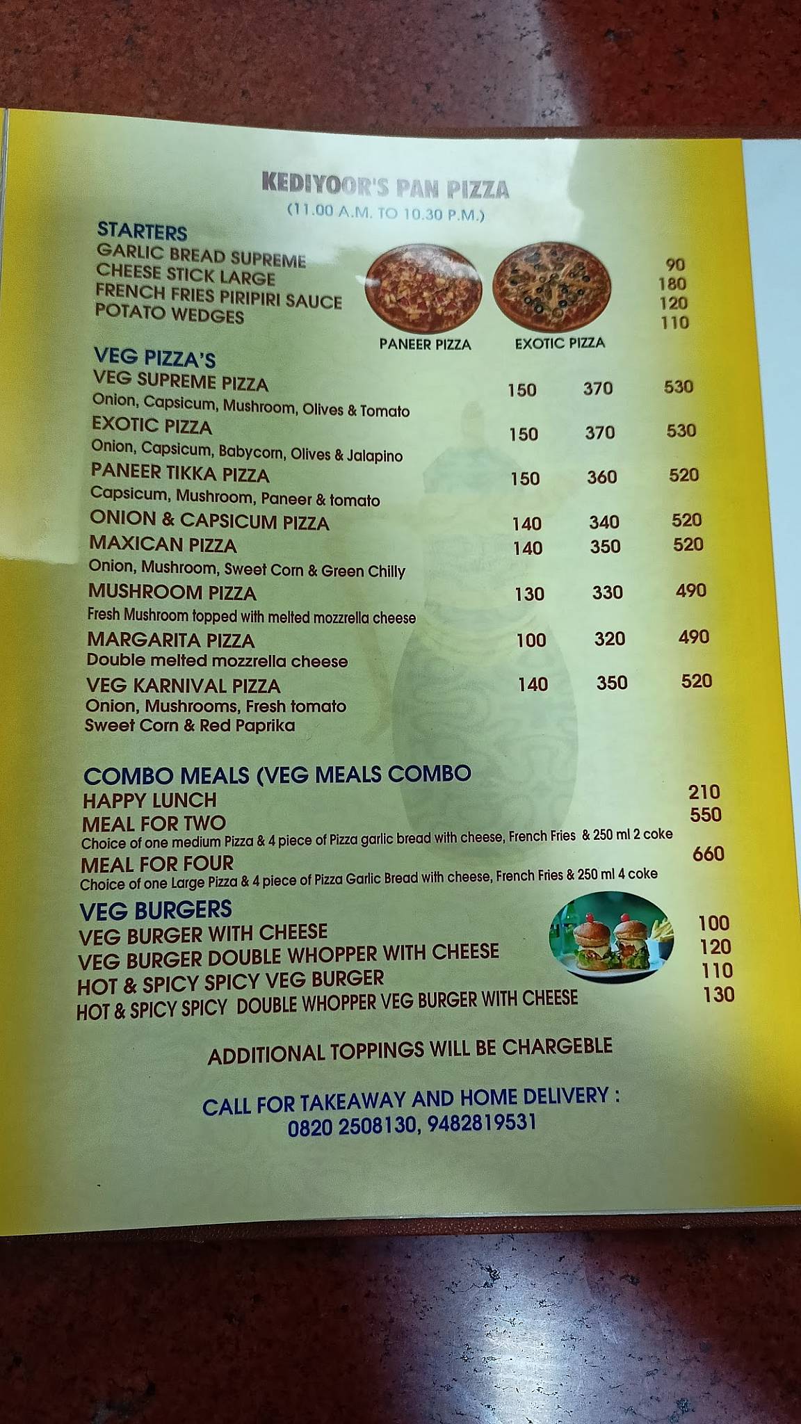 Menu at Gokul Krishna Veg Restaurant, Udupi