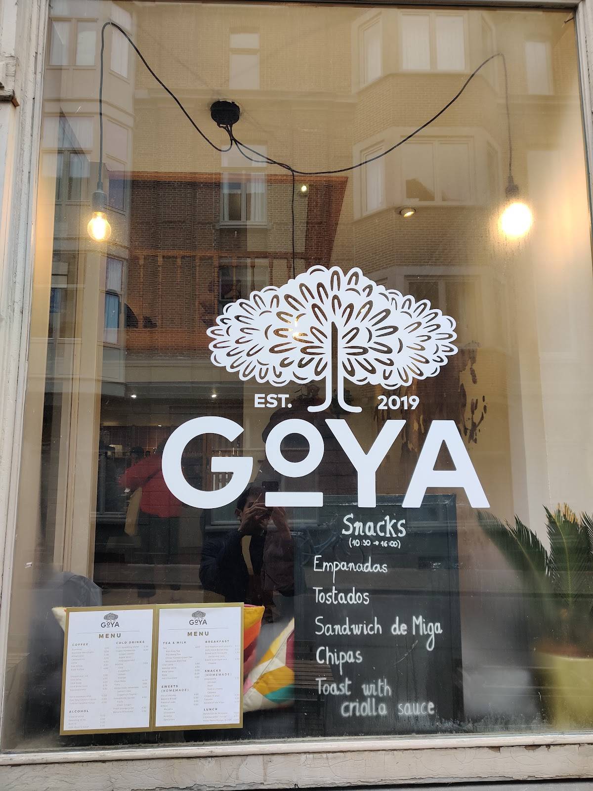 Speisekarte von Goya coffee Gent, Gent