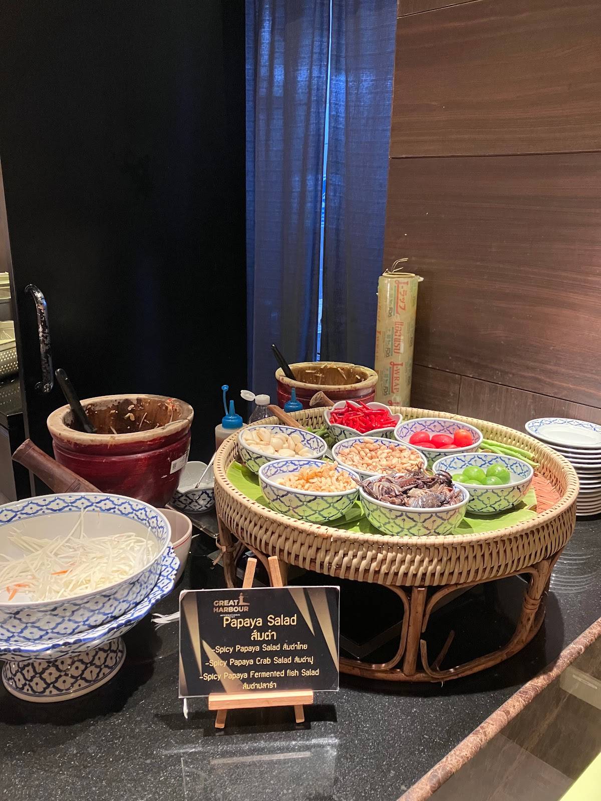 Menu at Great Harbour International Buffet, IconSiam 6th Floor ...