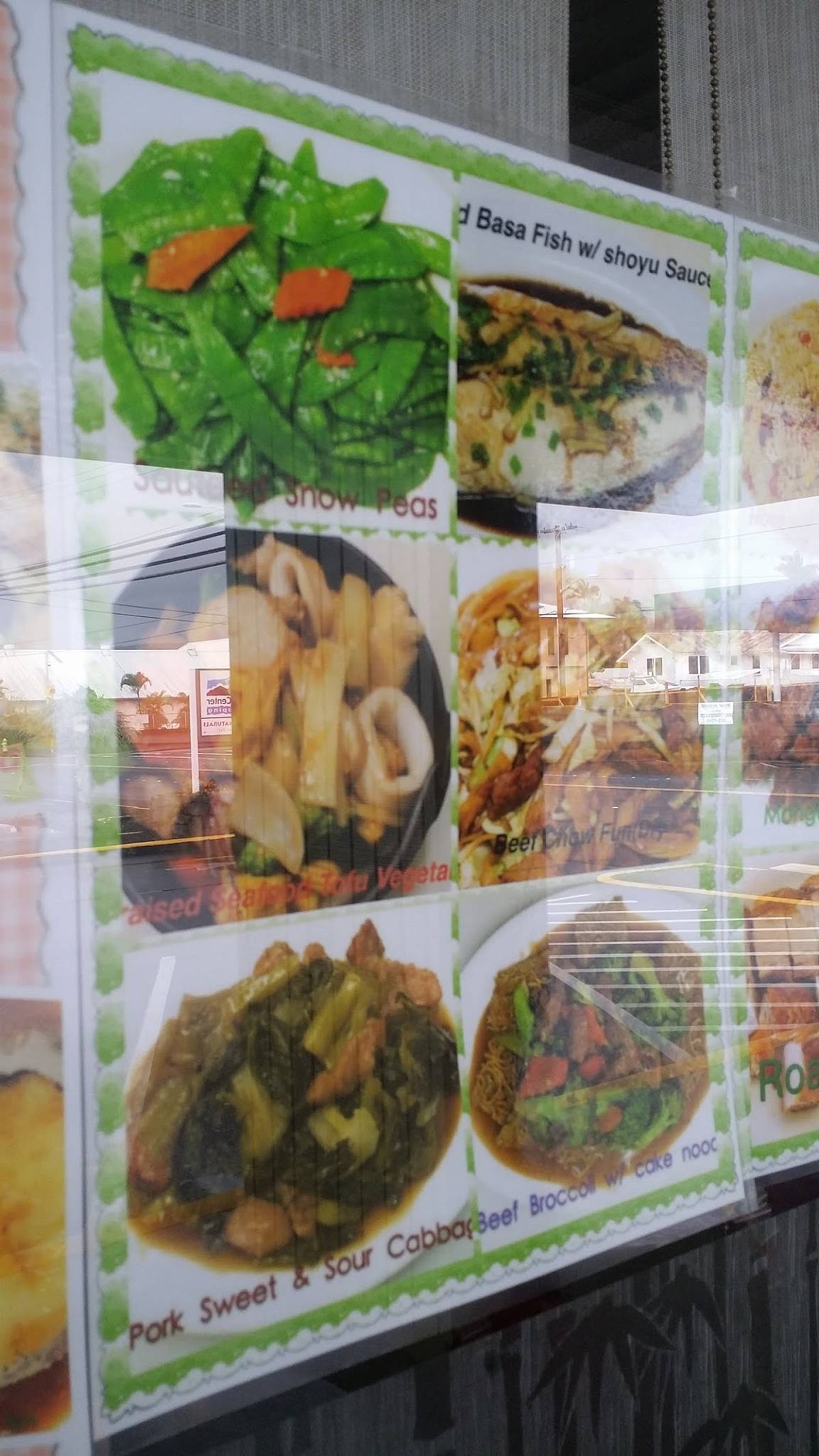 Menu at Happy Valley Chinese Seafood Restaurant, Hilo