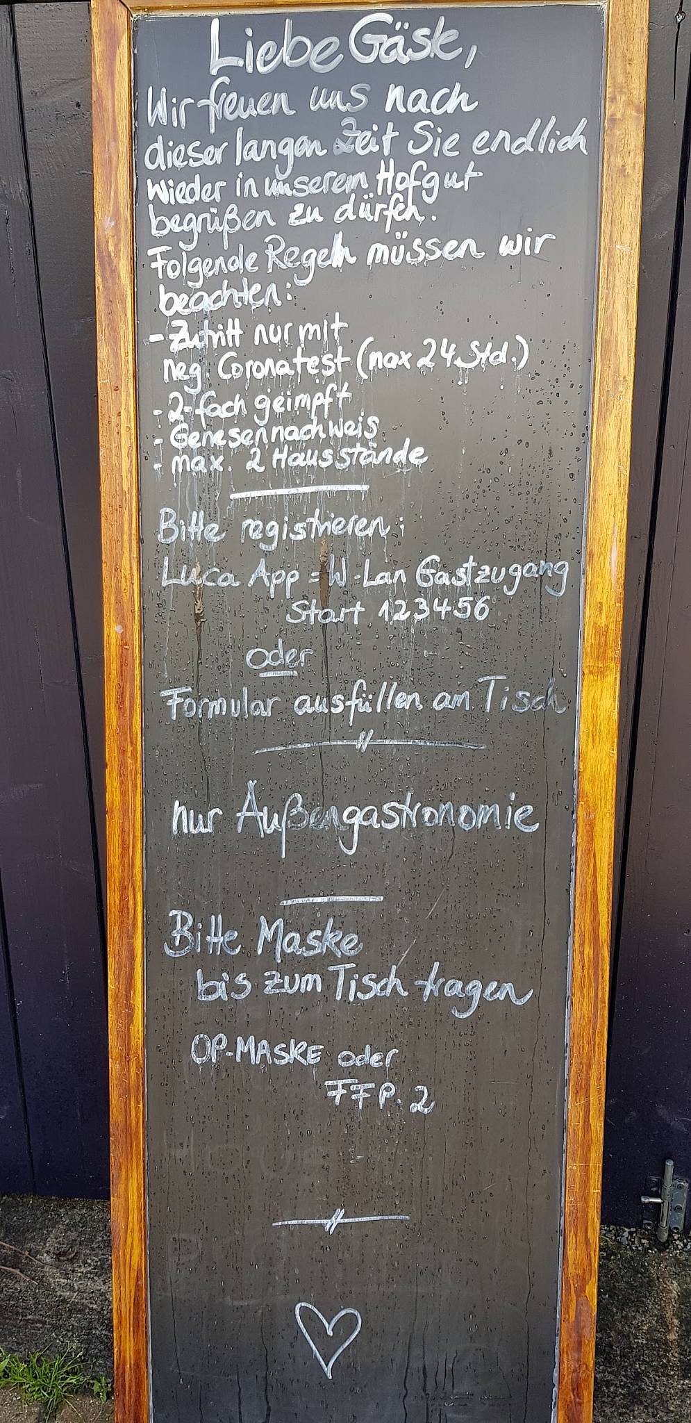 Speisekarte von Hofgut Rodenstein restaurant, Fränkisch-Crumbach, An ...