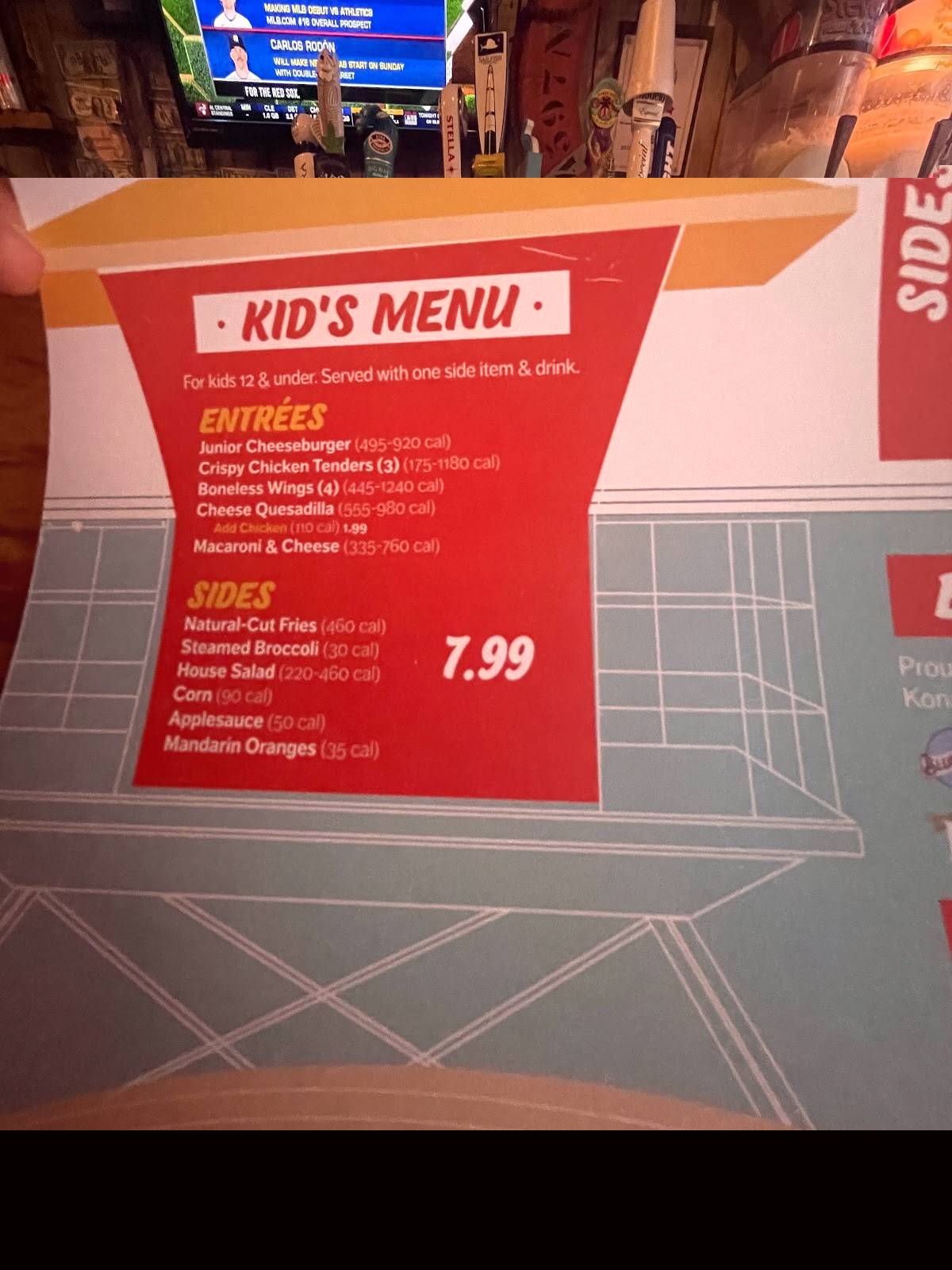 Menu at Hurricane Grill & Wings-Fort Pierce restaurant, Fort Pierce ...