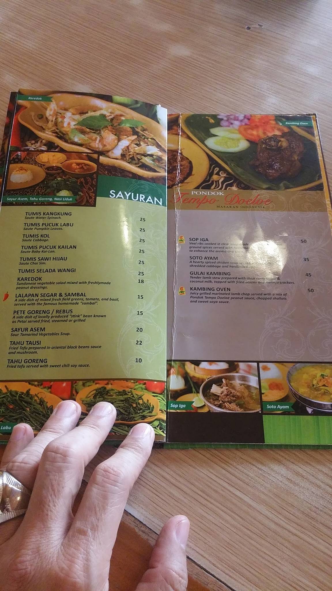 Carta del restaurante Ikan Bakar Cianjur - Gresik, Gresik