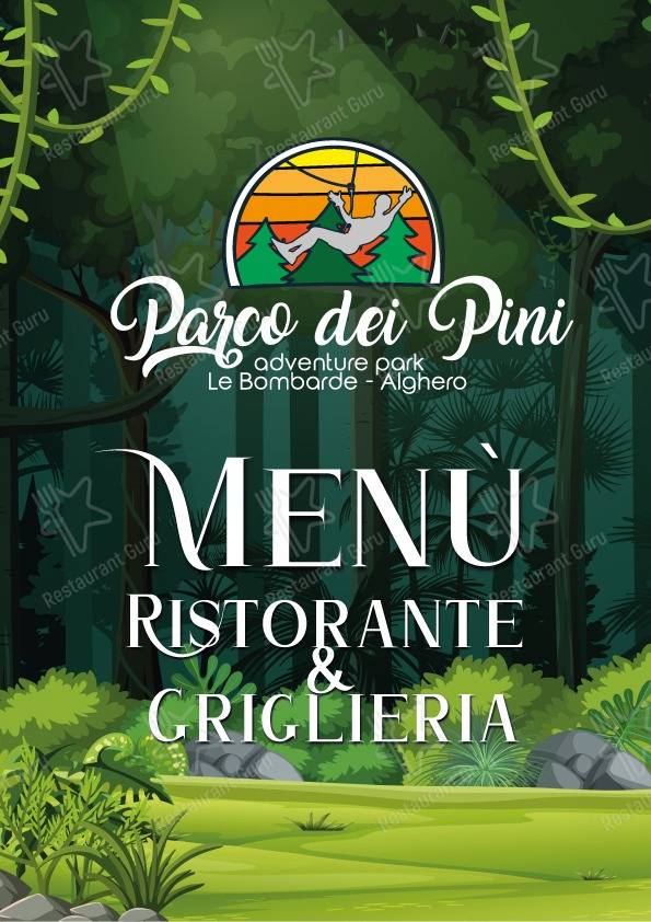 Menu da Il Parco dei Pini Adventure Park ristorante, Fertilia
