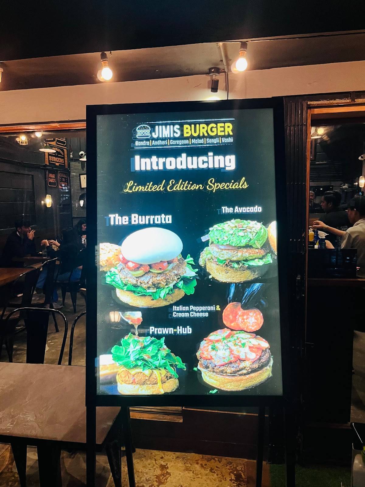 Menu at JIMIS BURGER - Andheri, Mumbai, B2