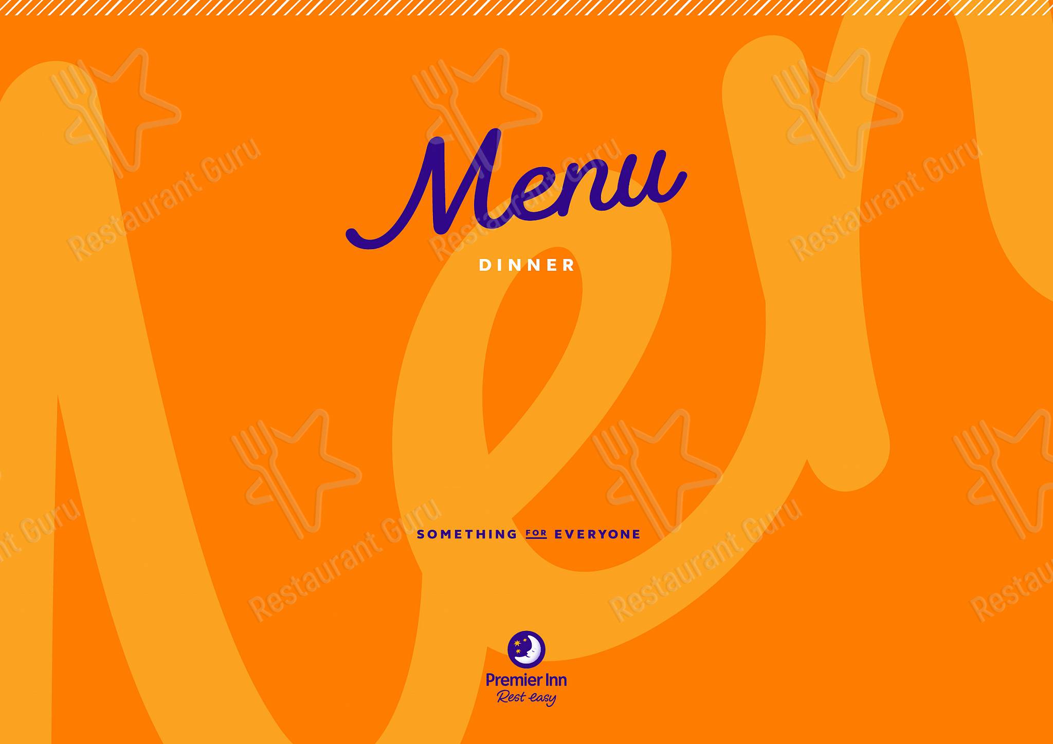 Menu at Seaview pub & bar, John o' Groats