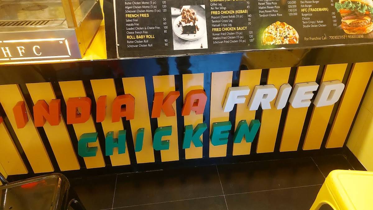 Menu at HFC Restaurant Halal Fried Chicken, Katwa