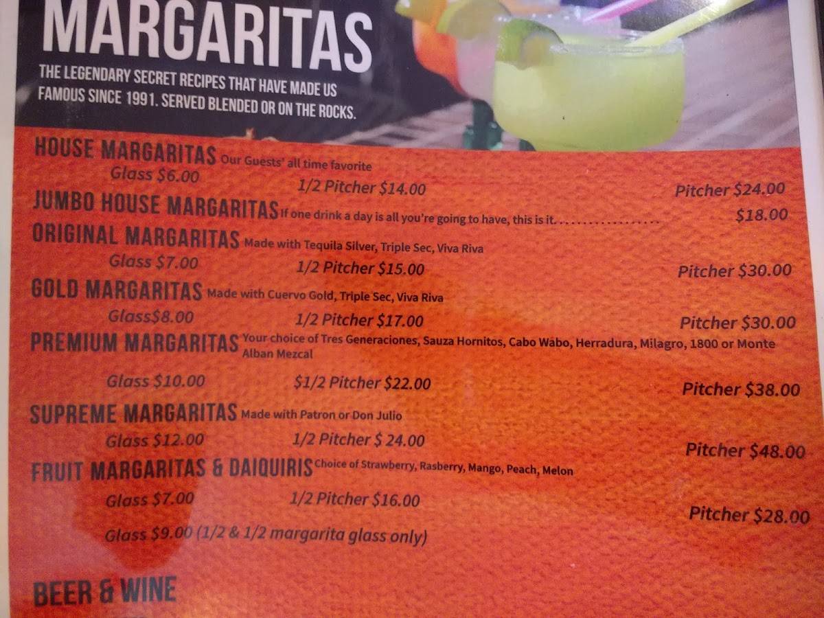 Menu at La Fuente Restaurant, Milwaukee, W Bluemound Rd