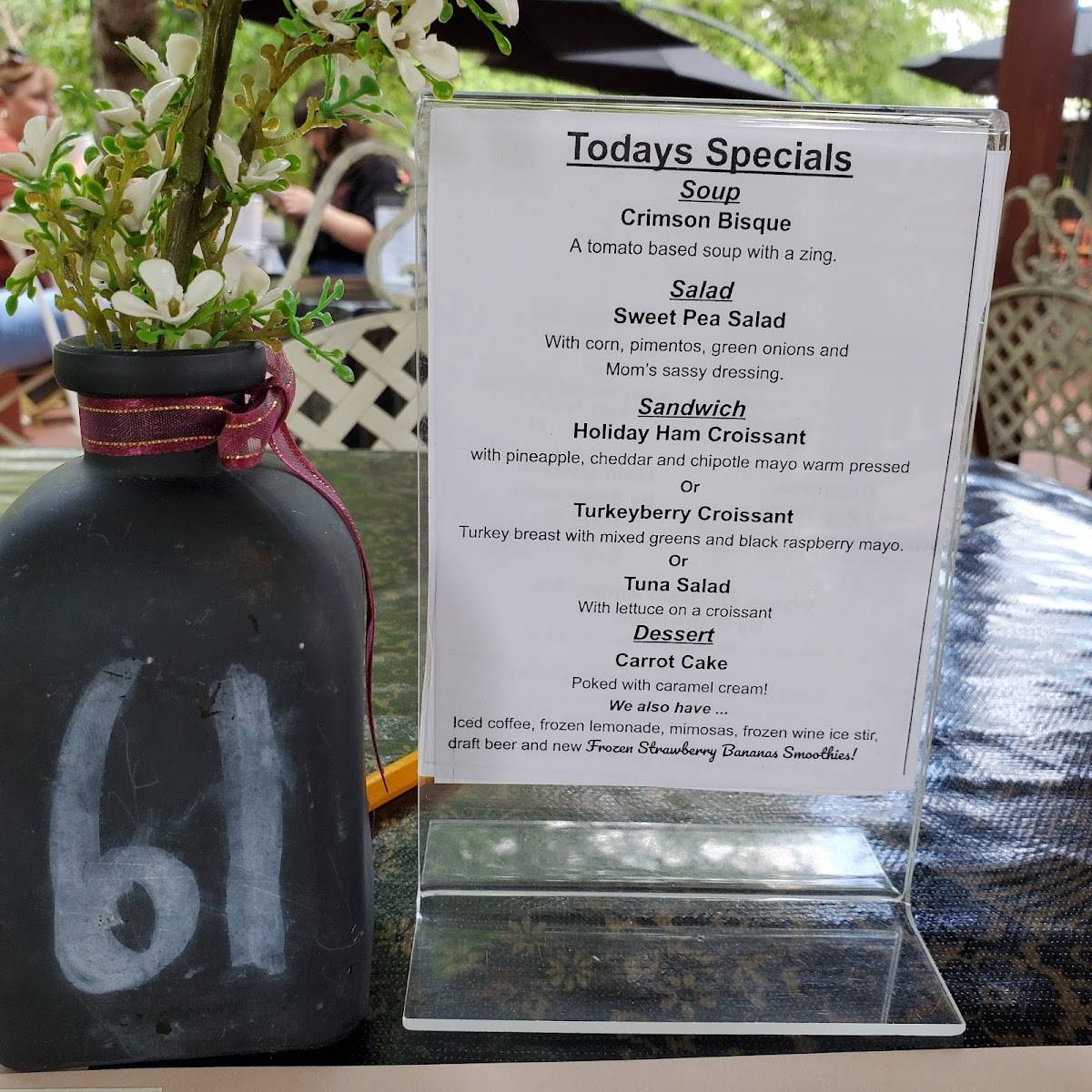 Menu at The Back Porch Restaurant, Lake Alfred, 115 Co Rd 557A