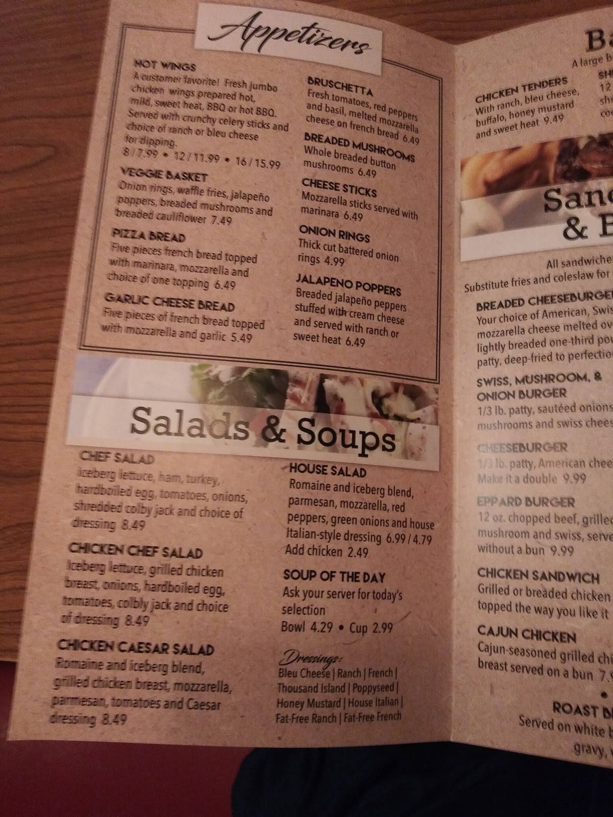Menu at Laycoff's Tavern pub & bar, Fort Wayne