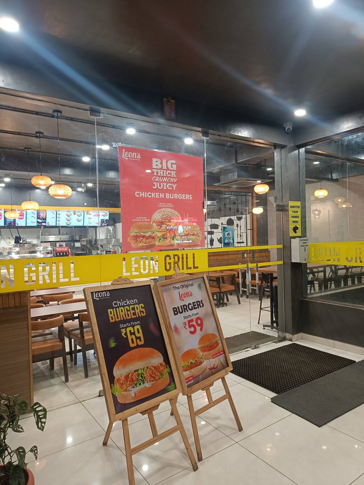 Menu at Leon's Burgers & Wings - Kalidasa Road, Mysuru