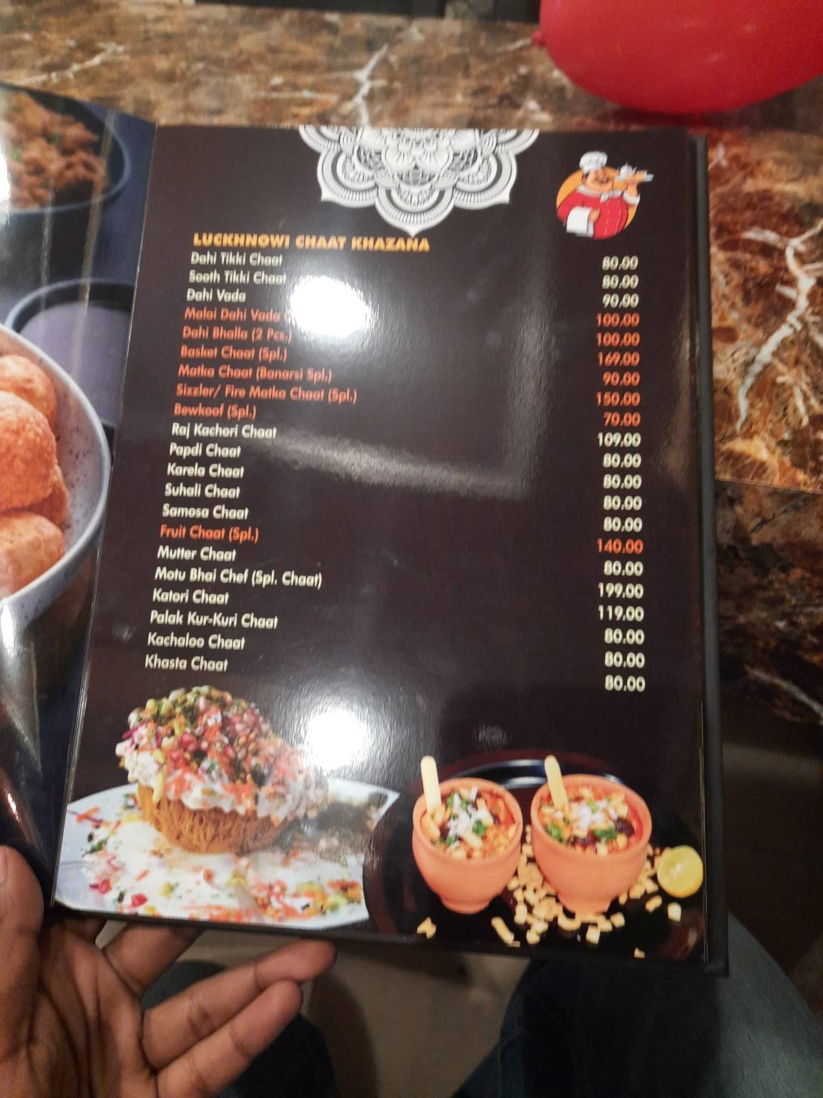 Menu at MOTU BHAI (Cafe & Canteen), Patna