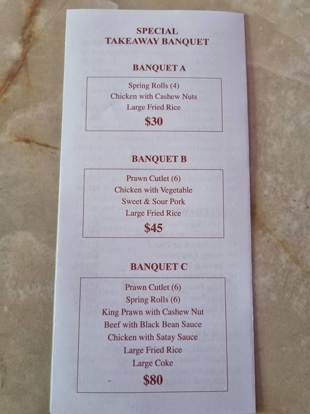 Menu at Magic Wok Chinese Kitchen restaurant, Miami