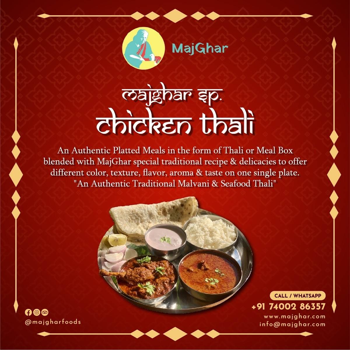 Menu at MajGhar - Thane, Thane