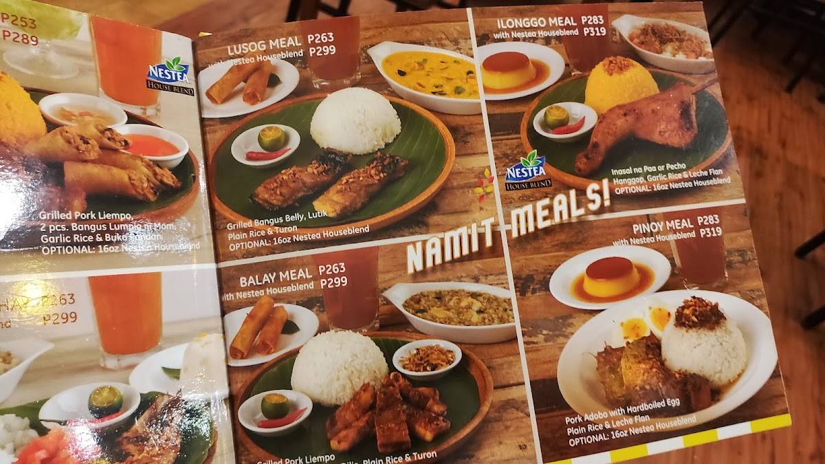 Menu at Bacolod Chicken Inasal BBQ, Makati, 140 Jupiter