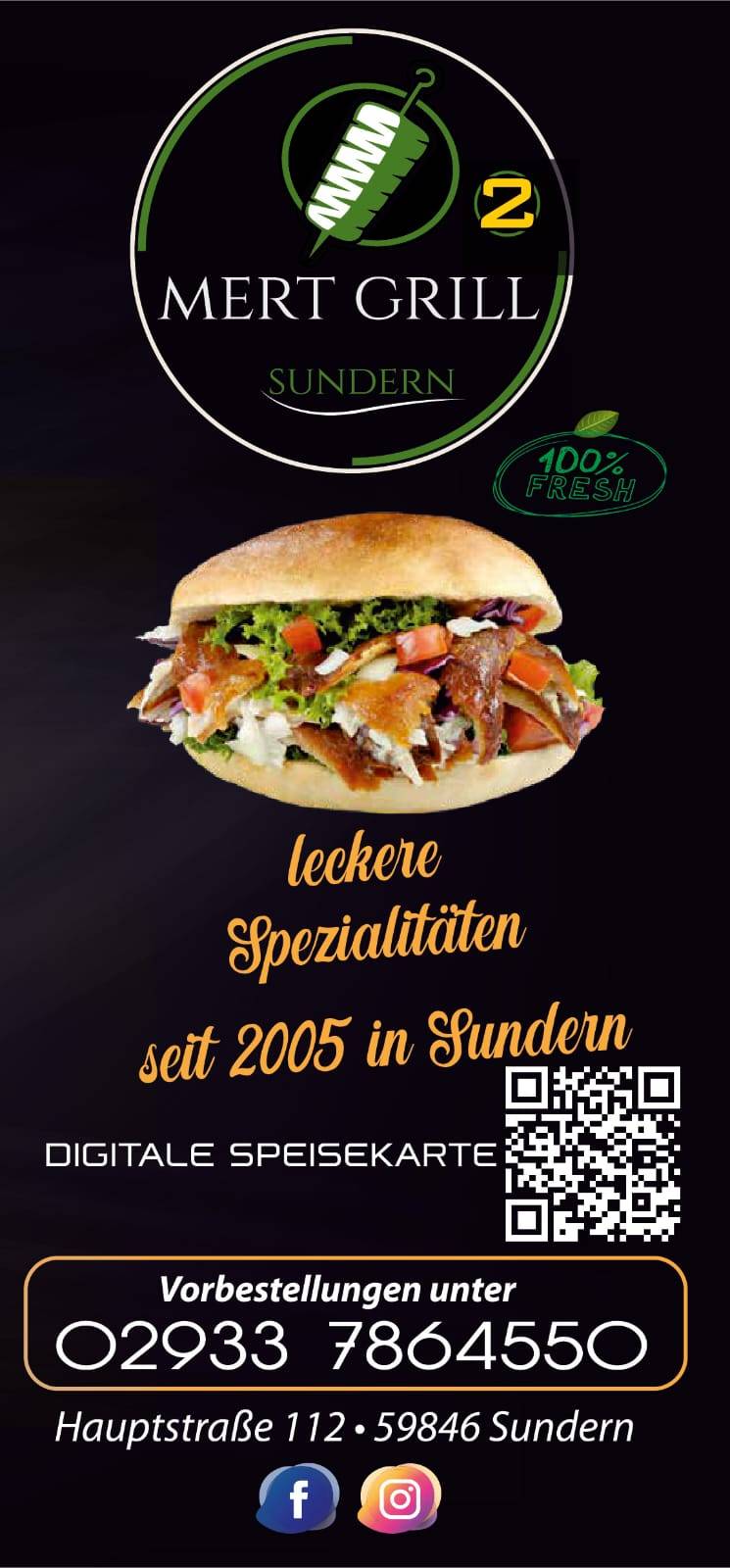 Speisekarte von Mert Grill Sundern restaurant, Sundern (Sauerland)