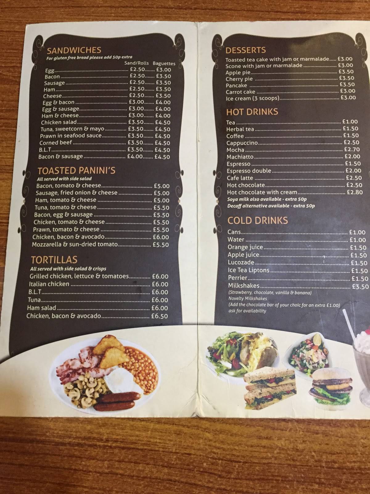 Menu at Mocha Bishop’s Stortford cafe, Bishop's Stortford