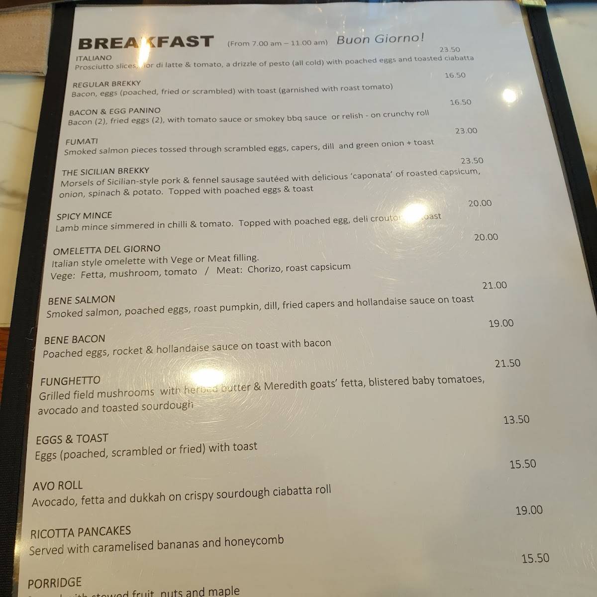 Menu at New Farm Deli & Café cafe, Brisbane City, Shop 5