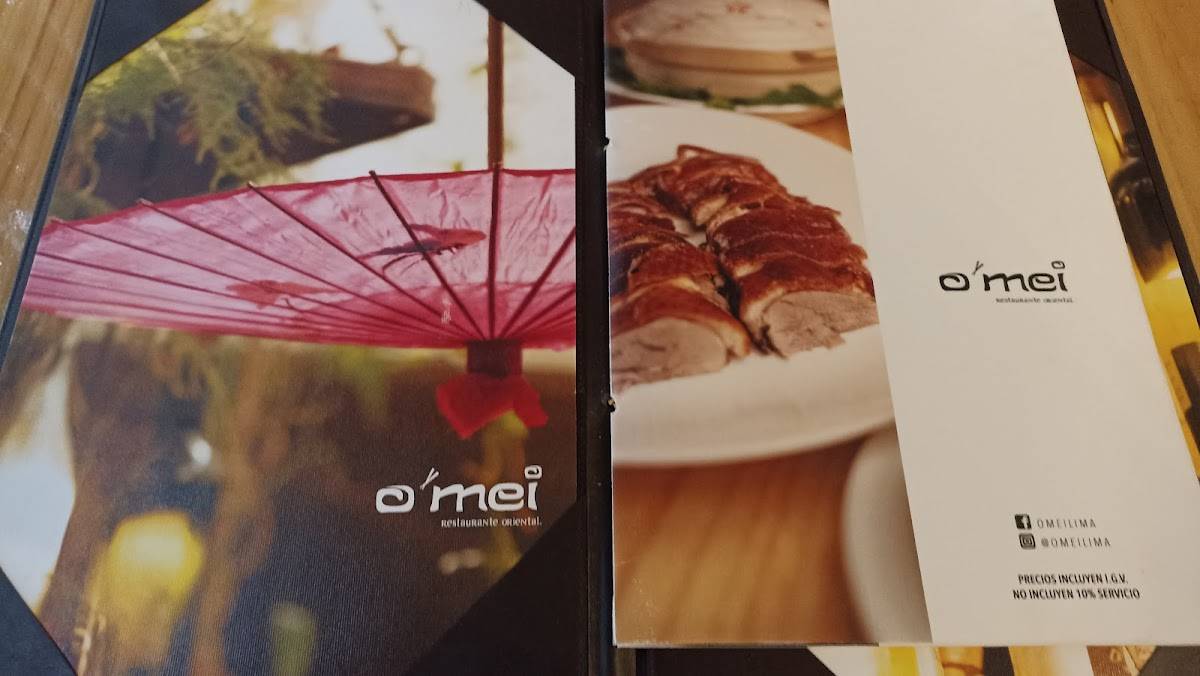 Carta del restaurante Ó-Mei, La Molina
