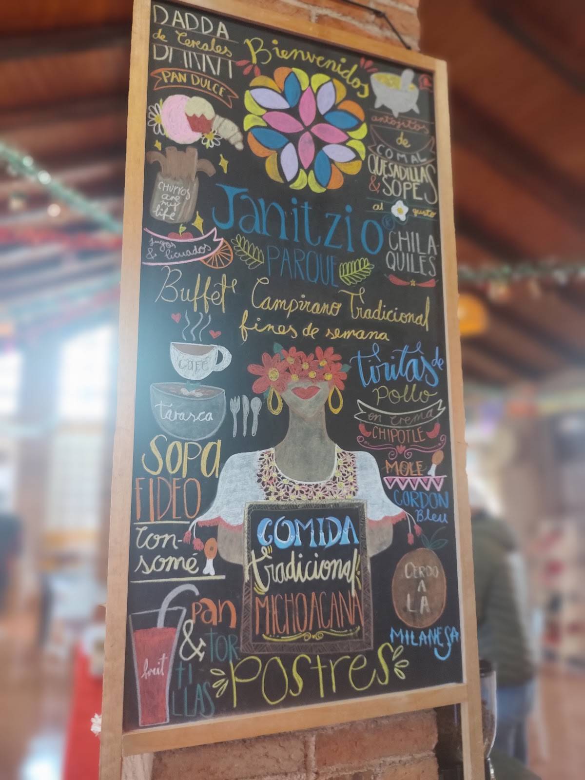 Carta del restaurante PARQUE JANITZIO, Tzurumútaro