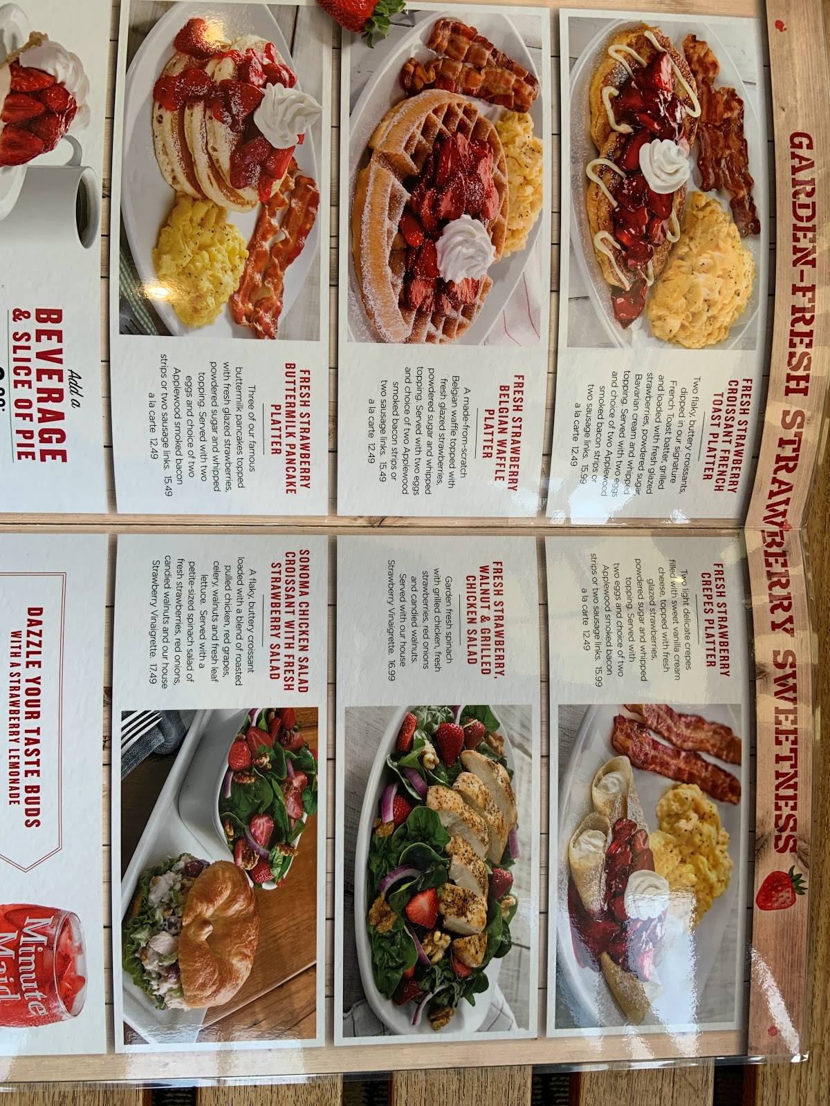 Menu at Perkins Family Restaurant & Bakery, St. Catharines