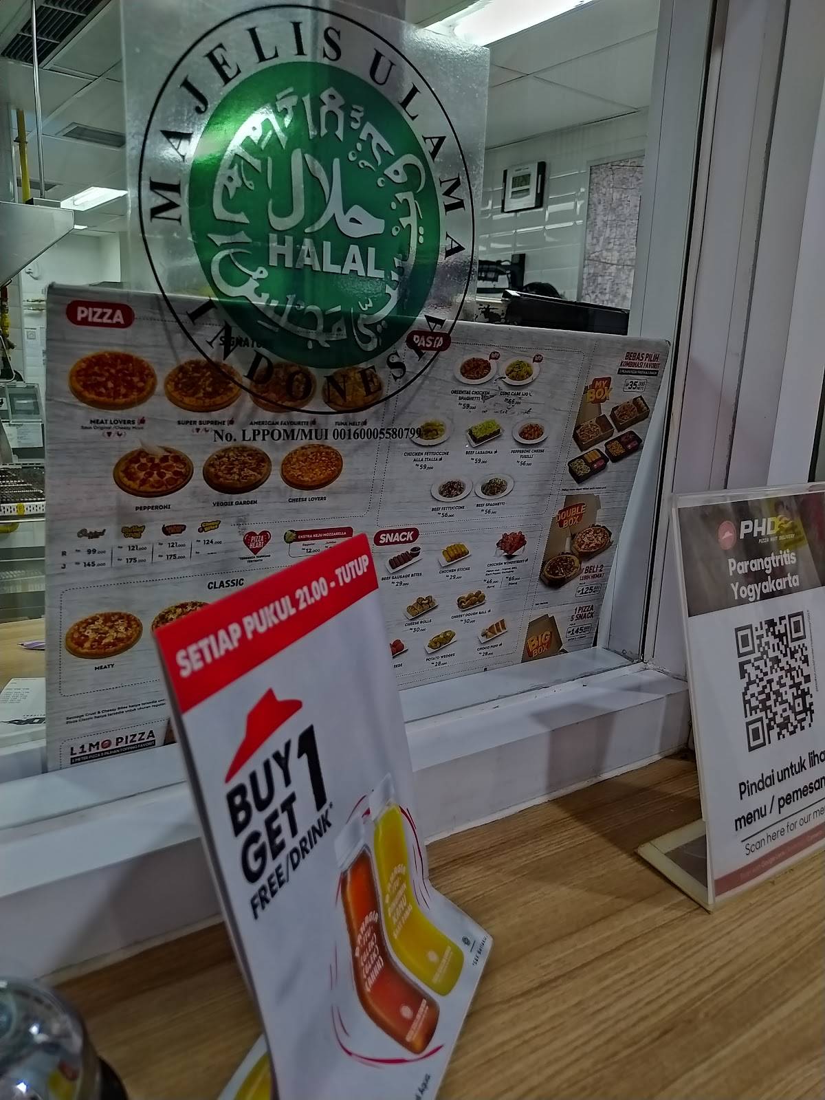 Menu at Pizza Hut Delivery - PHD Indonesia pizzeria, Yogyakarta, Jl ...
