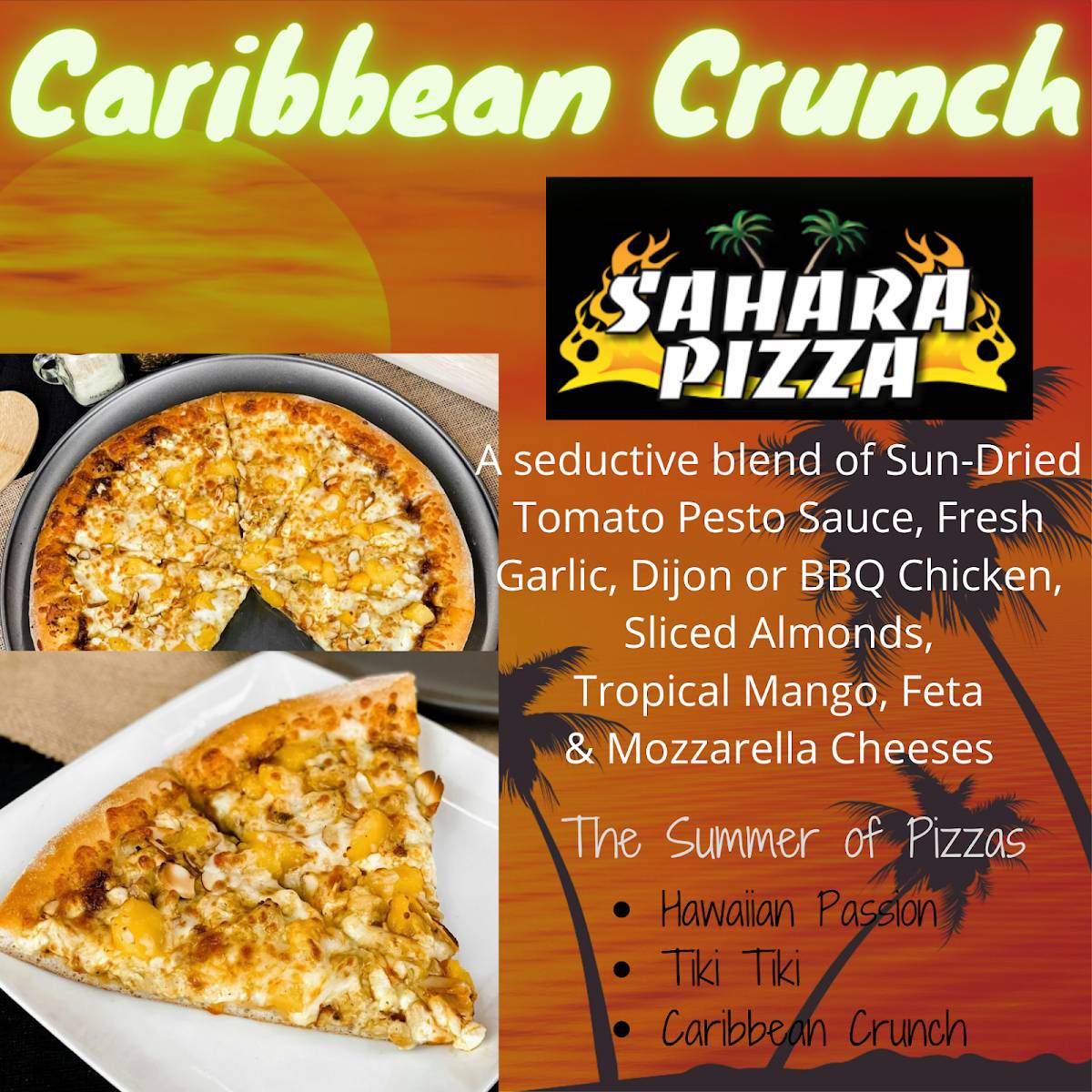 Menu at Sahara Pizza Sultan pizzeria, Sultan