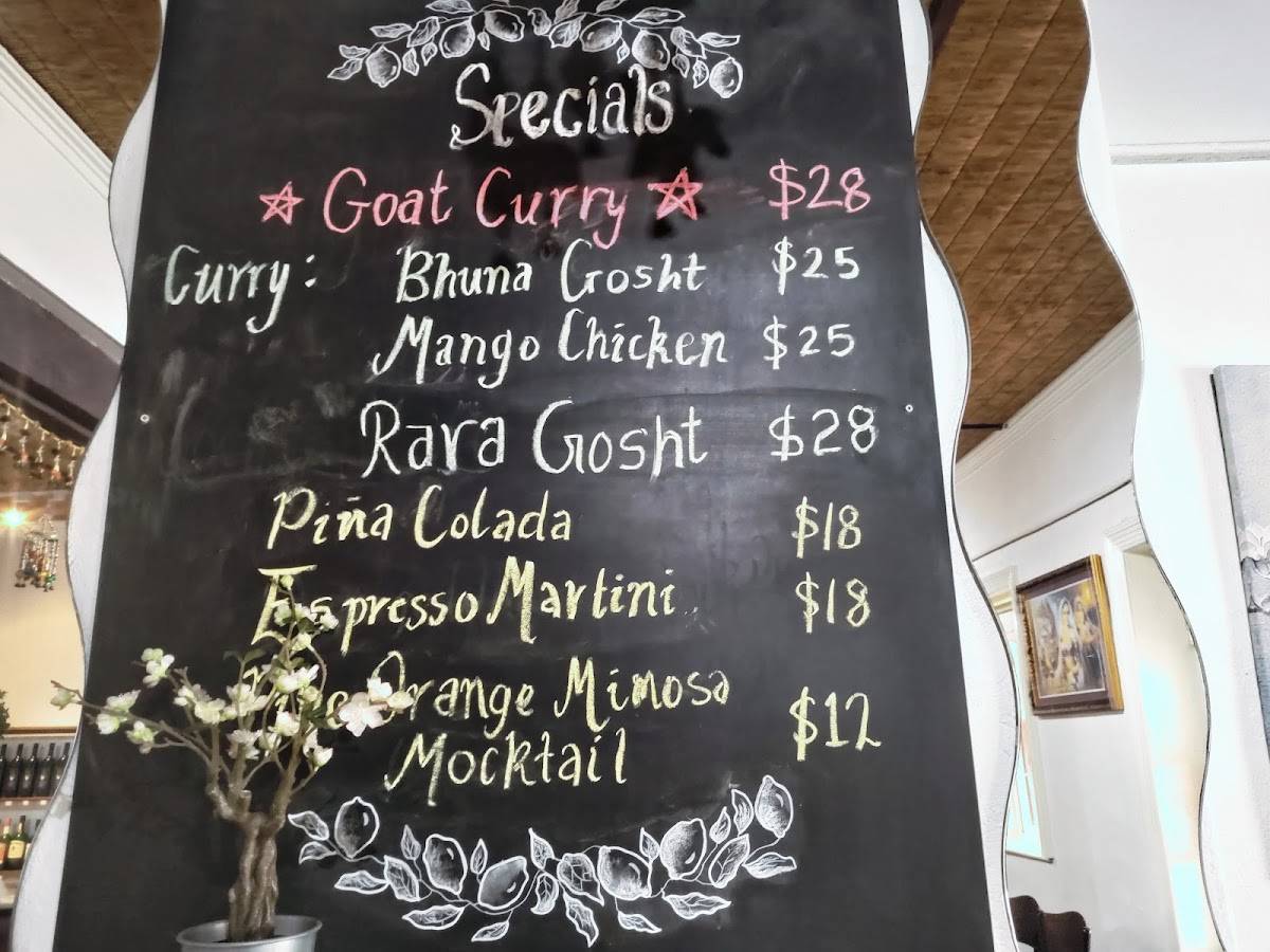 Menu at Tikka TALIAN at The Wheatsheaf Inn pizzeria, Gawler East