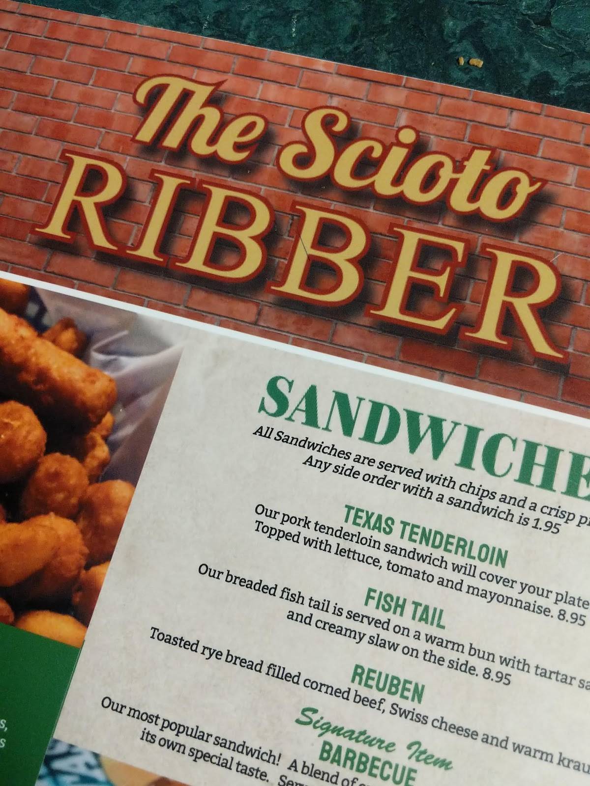 Menu at Scioto Ribber BBQ, Portsmouth