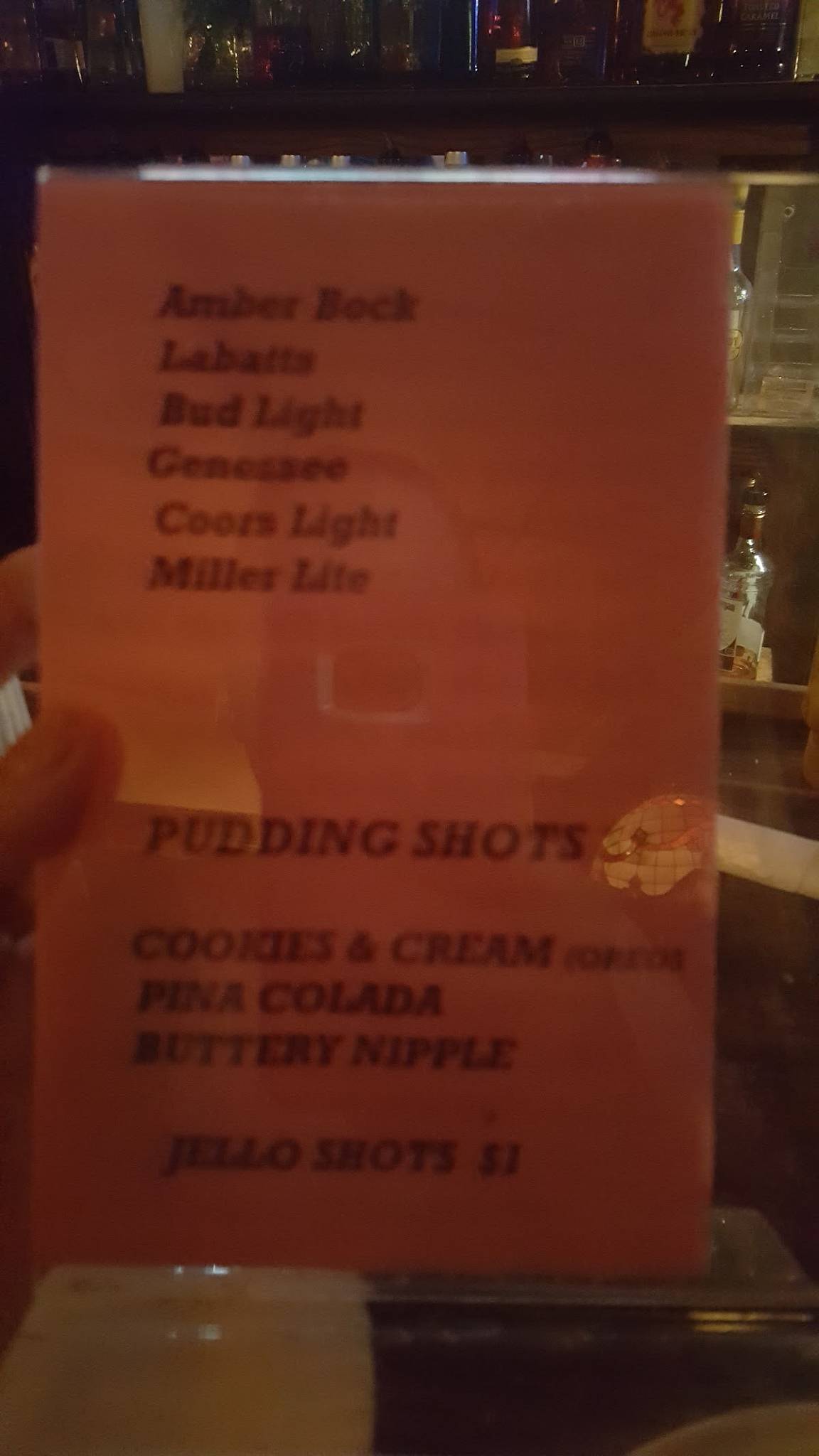 Menu at Post & Beam pub & bar, Cleveland