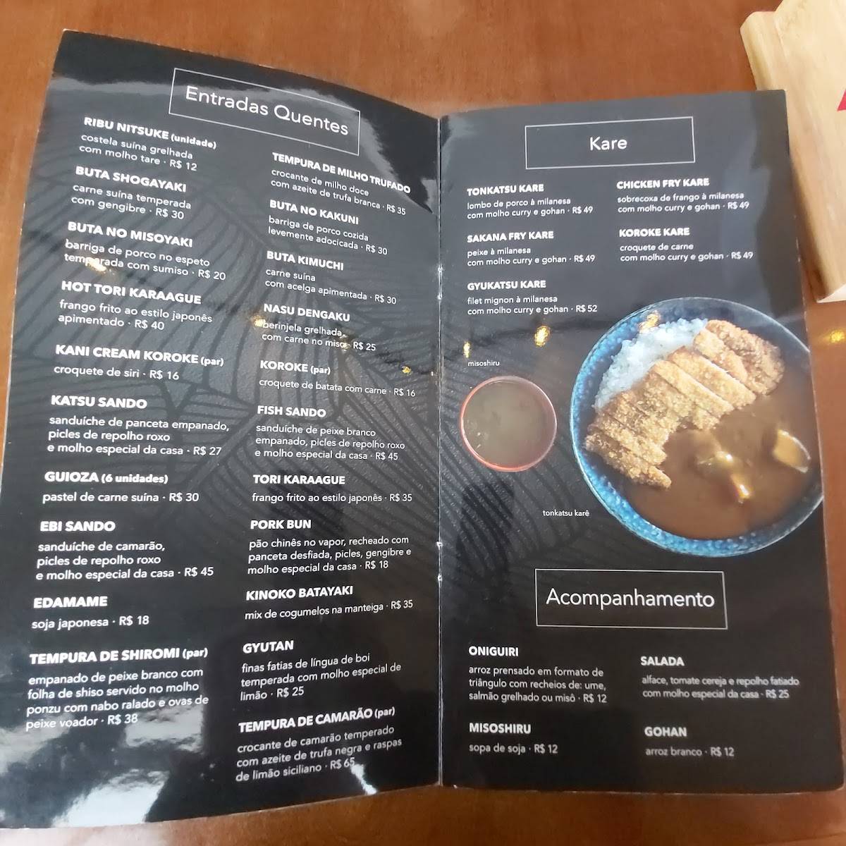 Menu em Imai Izakaya restaurante, São Paulo