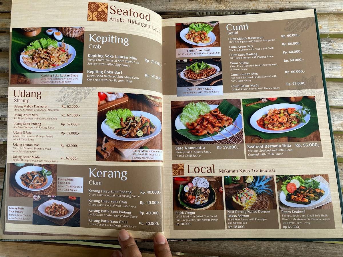 Menu at RM Handayani - Wisata Paiton restaurant, Triwungan, Jl. Raya ...