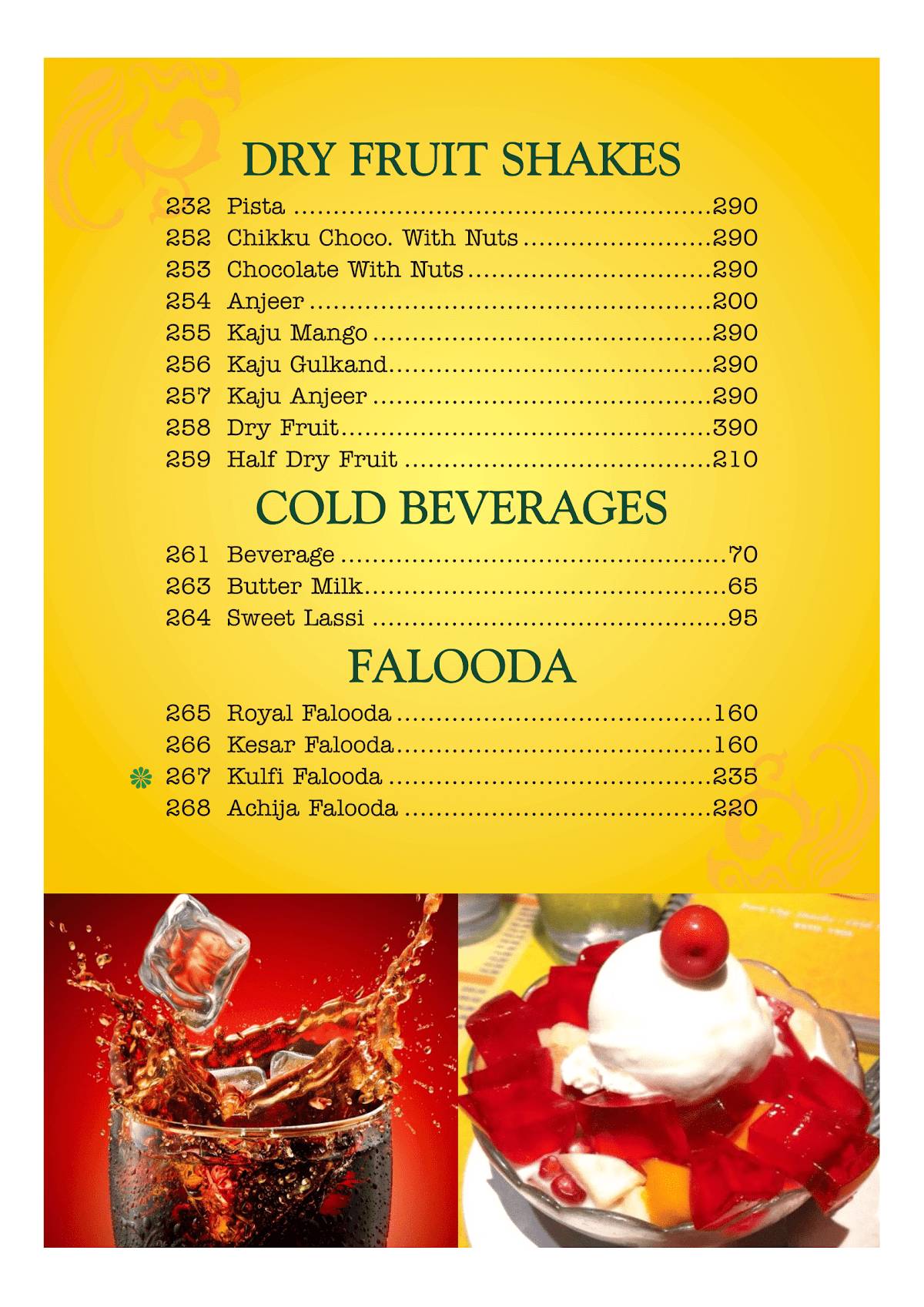 Menu at Achija Veg Restaurant Kandivali, Mumbai, Shop No. 12/16 Ratna ...