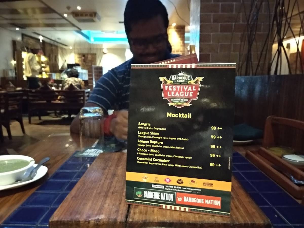 Menu at Barbeque Nation - Chandigarh - Sector 26, Chandigarh