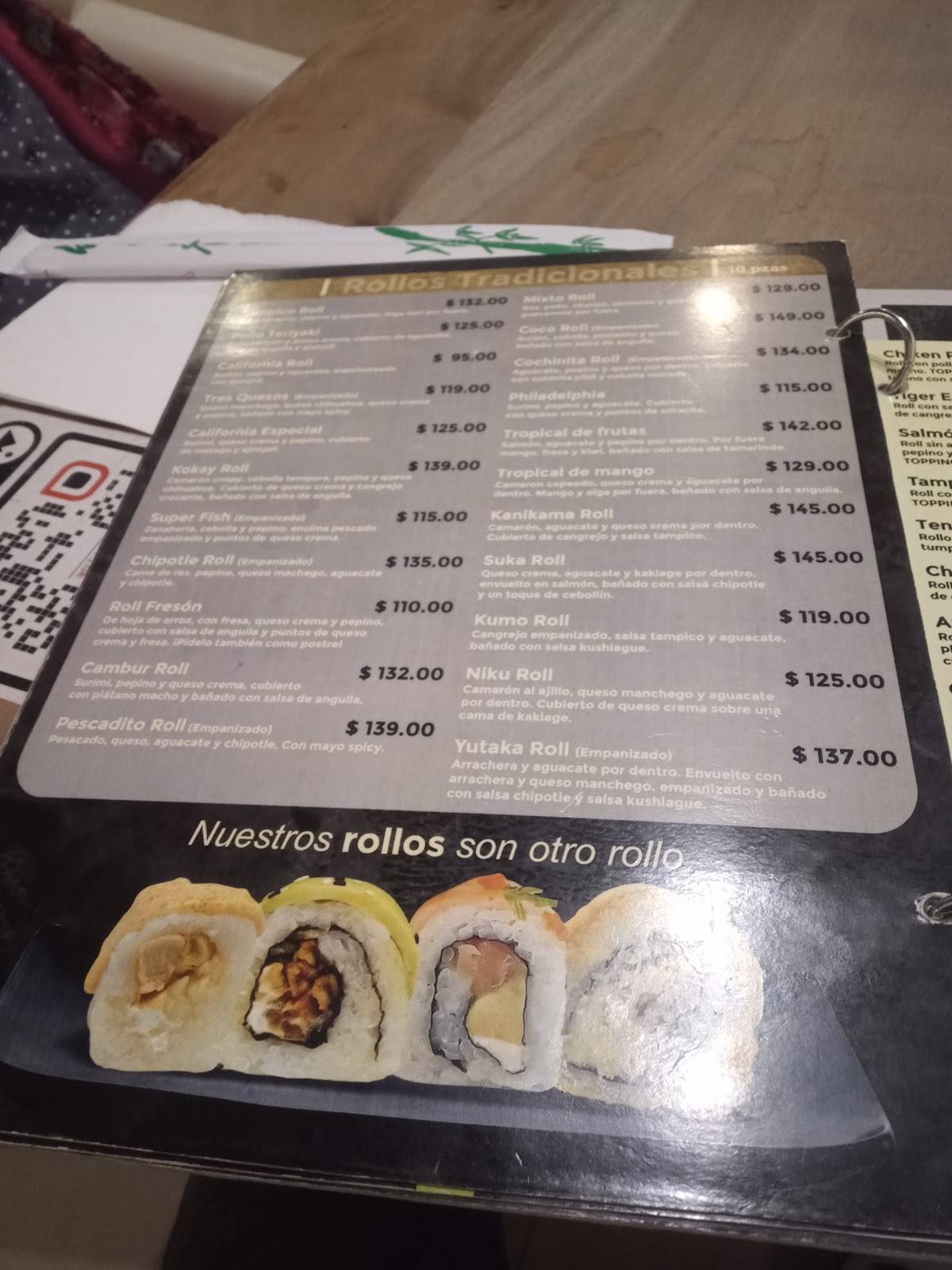 Menu at Coco Roll - Sushi & Ramen Coatepec restaurant, Coatepec