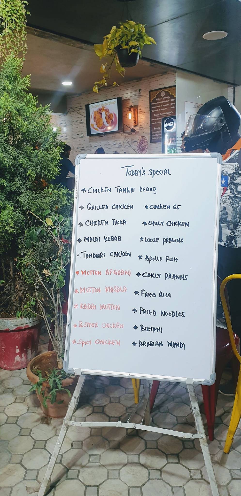 Menu at Deccan Deewan Restaurant, Hyderabad, Plot 12