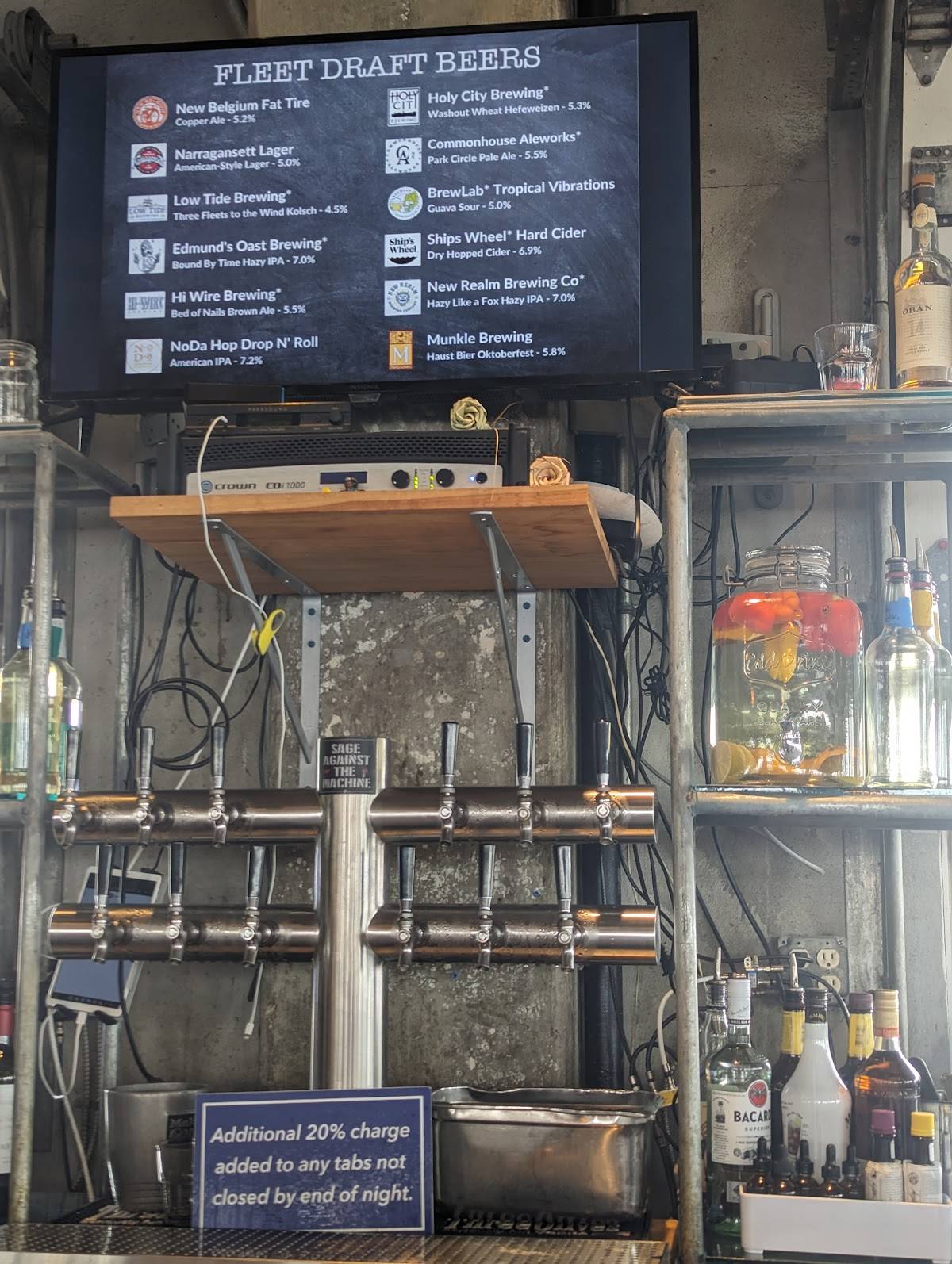 Menu at Fleet Landing Restaurant & Bar, Charleston