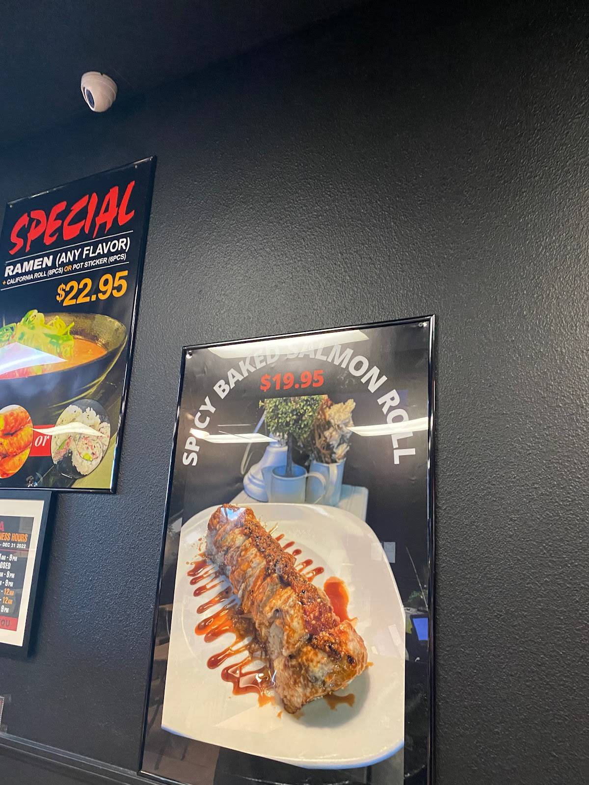 Menu at IPPA SUSHI RAMEN restaurant, Bell
