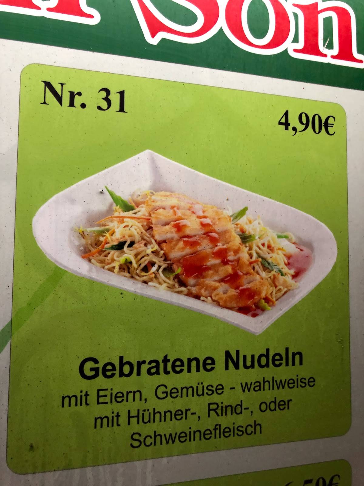 Speisekarte von Linh Son restaurant, Hannover