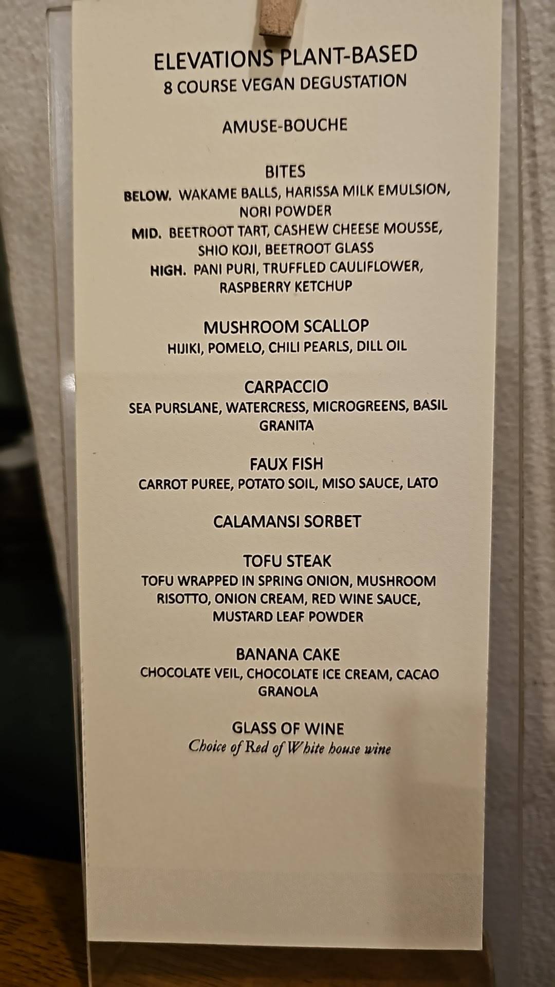 Menu at Ninyo Fusion Cuisine restaurant, Quezon City
