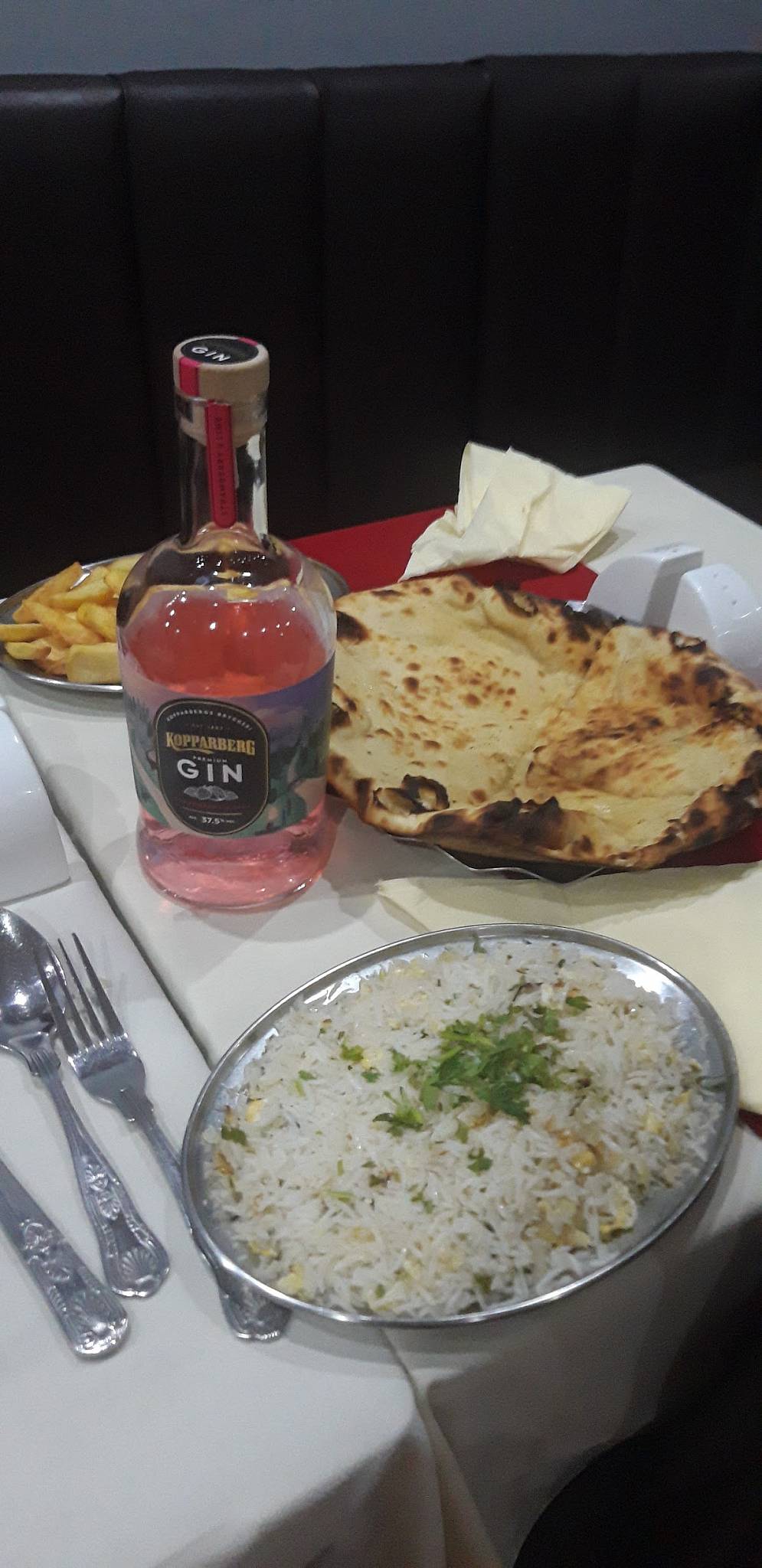 Menu at Shimla Balti restaurant, Wolverhampton