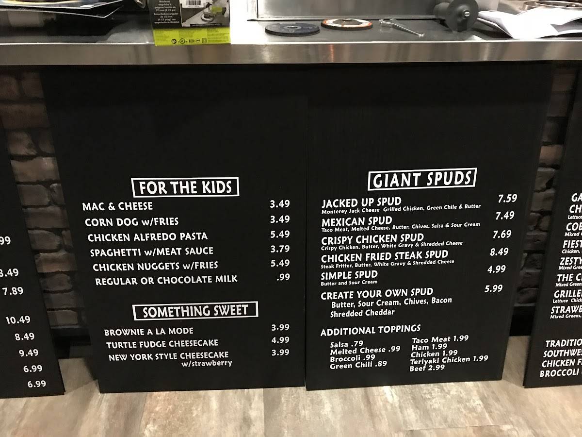 Menu at Something Different Grill - 50th restaurant, Lubbock