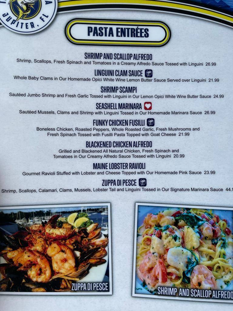Menu at The Twisted Tuna - Jupiter FL restaurant, Jupiter